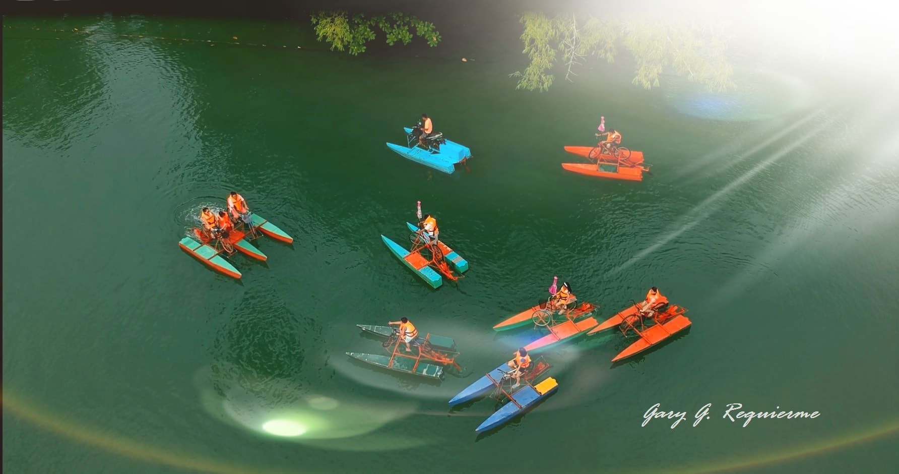 Explore the Wonderful Tourist Spots of Loboc in Bohol Aerial View