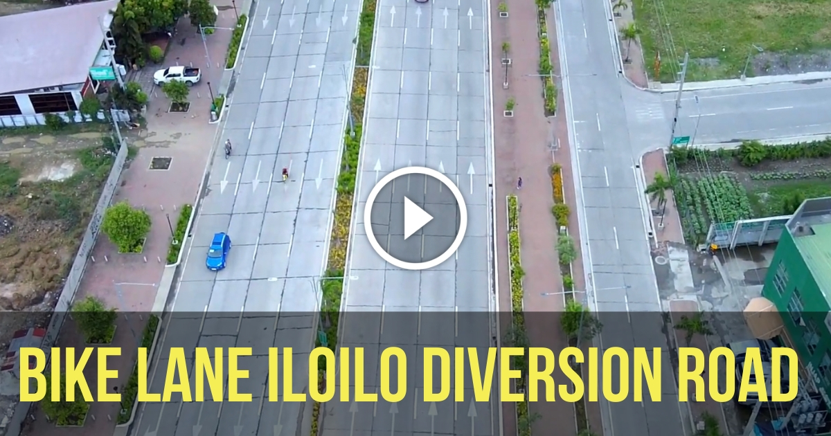 11-KM Bike Lane at Iloilo Diversion Road Aerial Survey