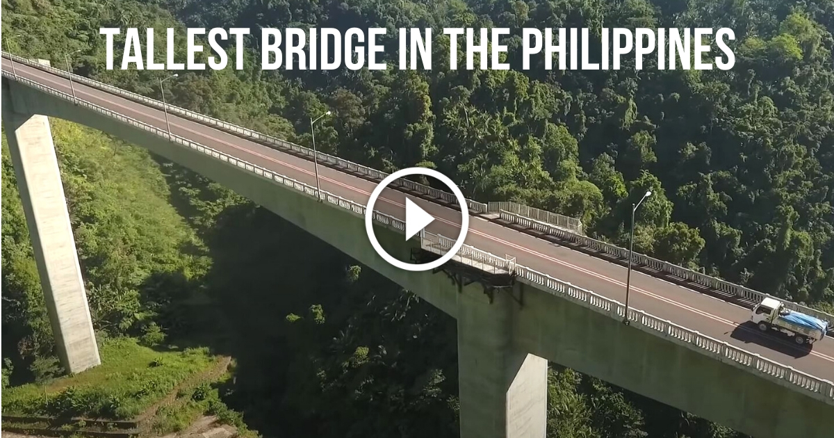Agas-Agas Bridge in Southern Leyte is the Tallest Bridge in the Philippines
