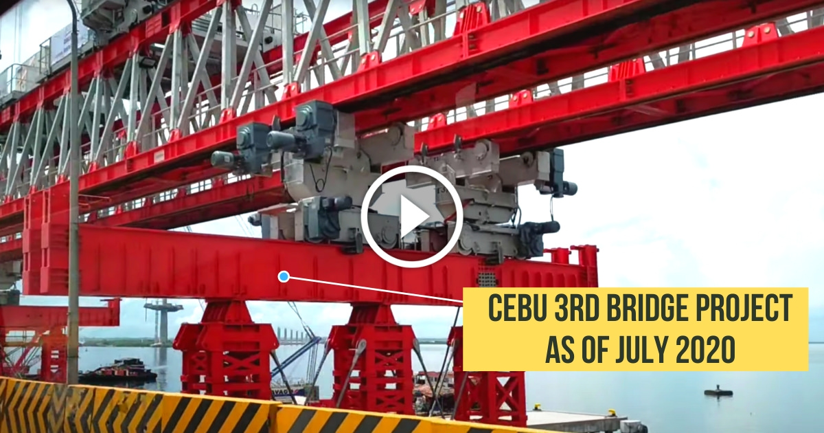 Cebu 3rd Bridge Project Progress Update as of July 2020