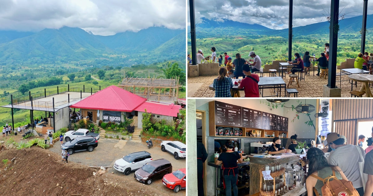 Don Narciso Cafe Stopover and Relaxing View along Route 955 in Claveria