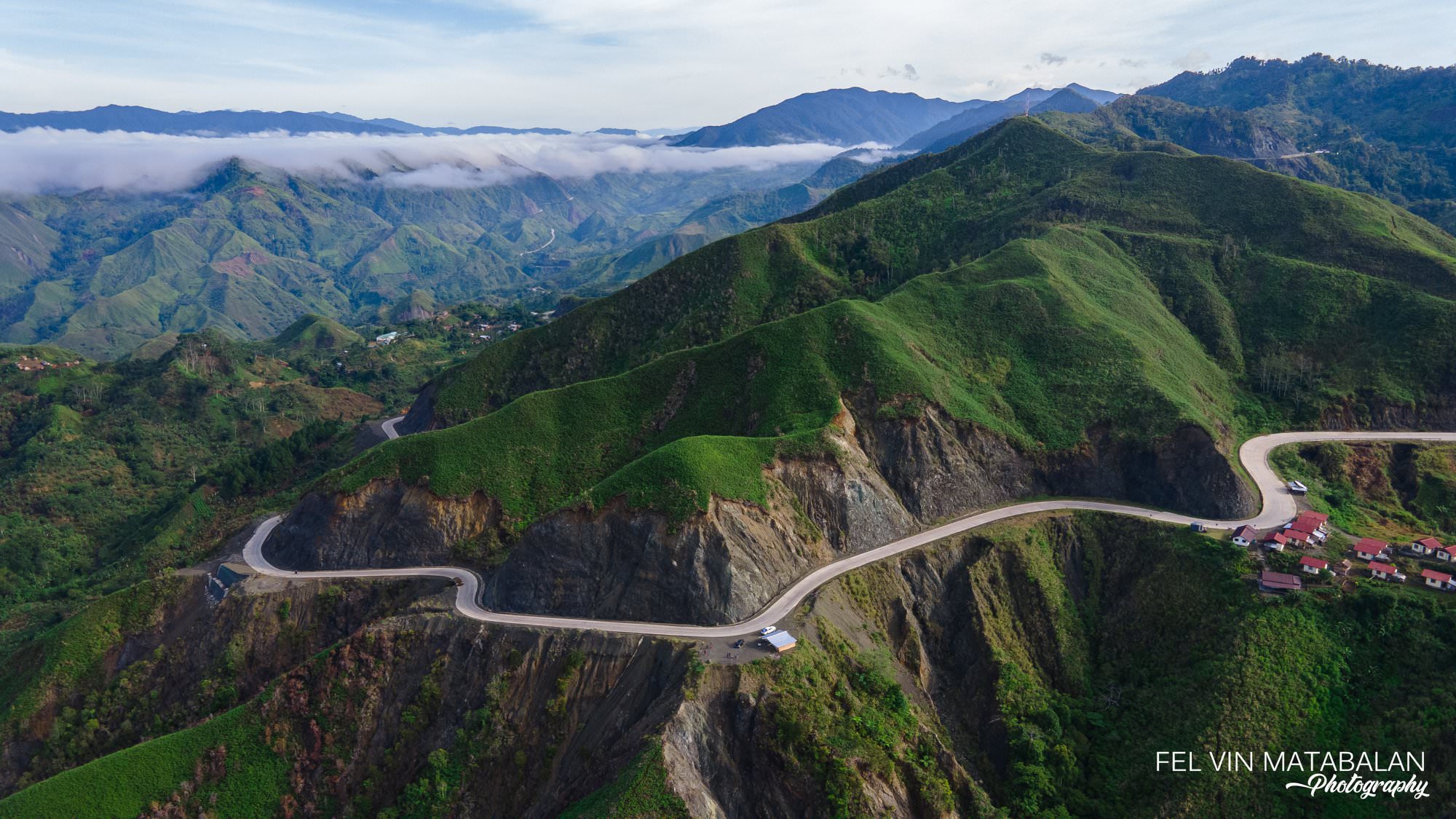 Scenic View of Route 912 Valencia-San Fernando-Talaingod-Tagum Road