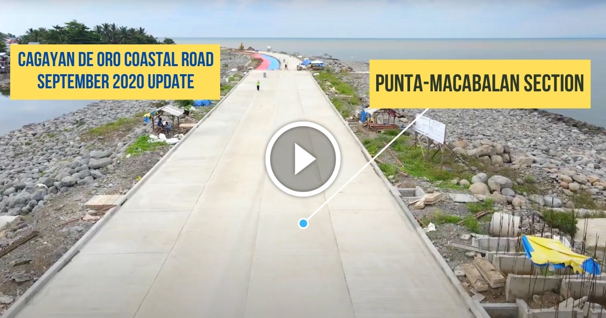 Cagayan de Oro Coastal Road (Punta-Macabalan) as of September 2020
