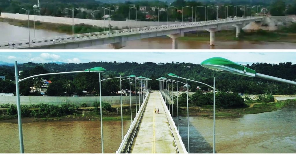 Post Lights Installed at the New Macasandig-Balulang Bridge in CDO