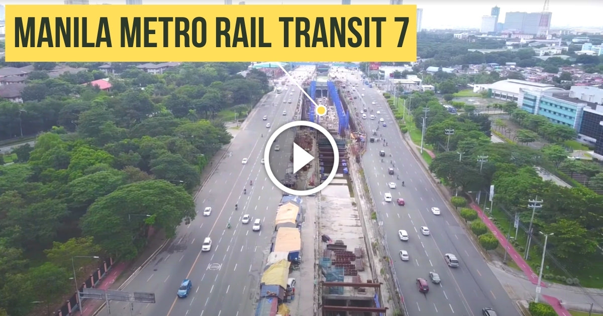 MRT 7 Update from North Avenue to Donya Carmen as of November 2020