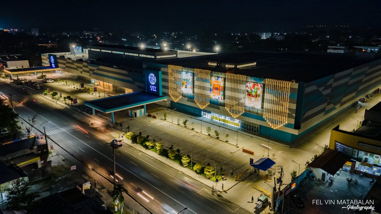 Night View of SM City Butuan Days Before the Opening on November 13