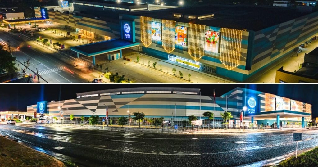 Night View of SM City Butuan Days Before the Opening on November 13