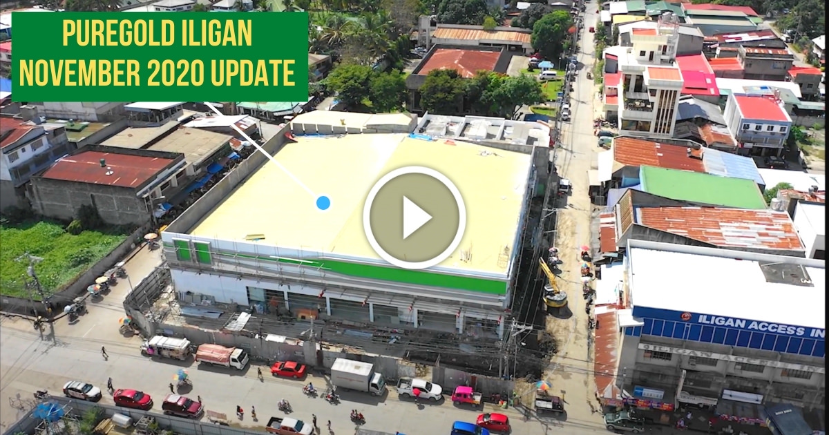 Puregold Iligan Latest Progress Update as of November 2020