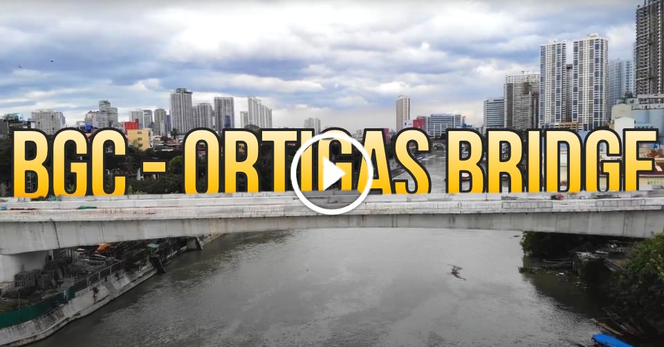 BGC - Ortigas Bridge Progress Update as of December 20, 2020