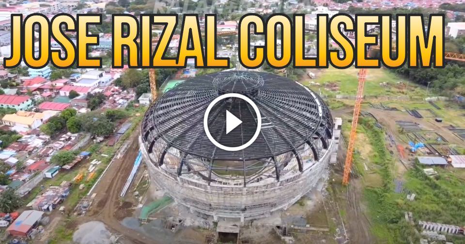 Jose Rizal Coliseum Latest Aerial Progress Update