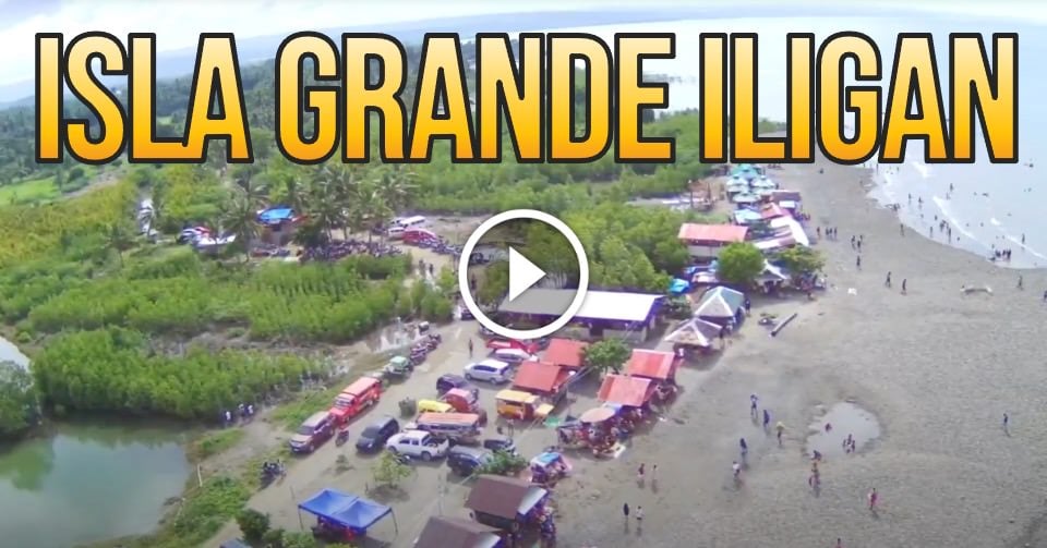 Isla Grande Beach at Bayug Island in Iligan City this 2021