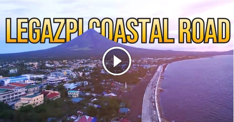 Legazpi City Coastal Road in Albay 2021 Progress Update