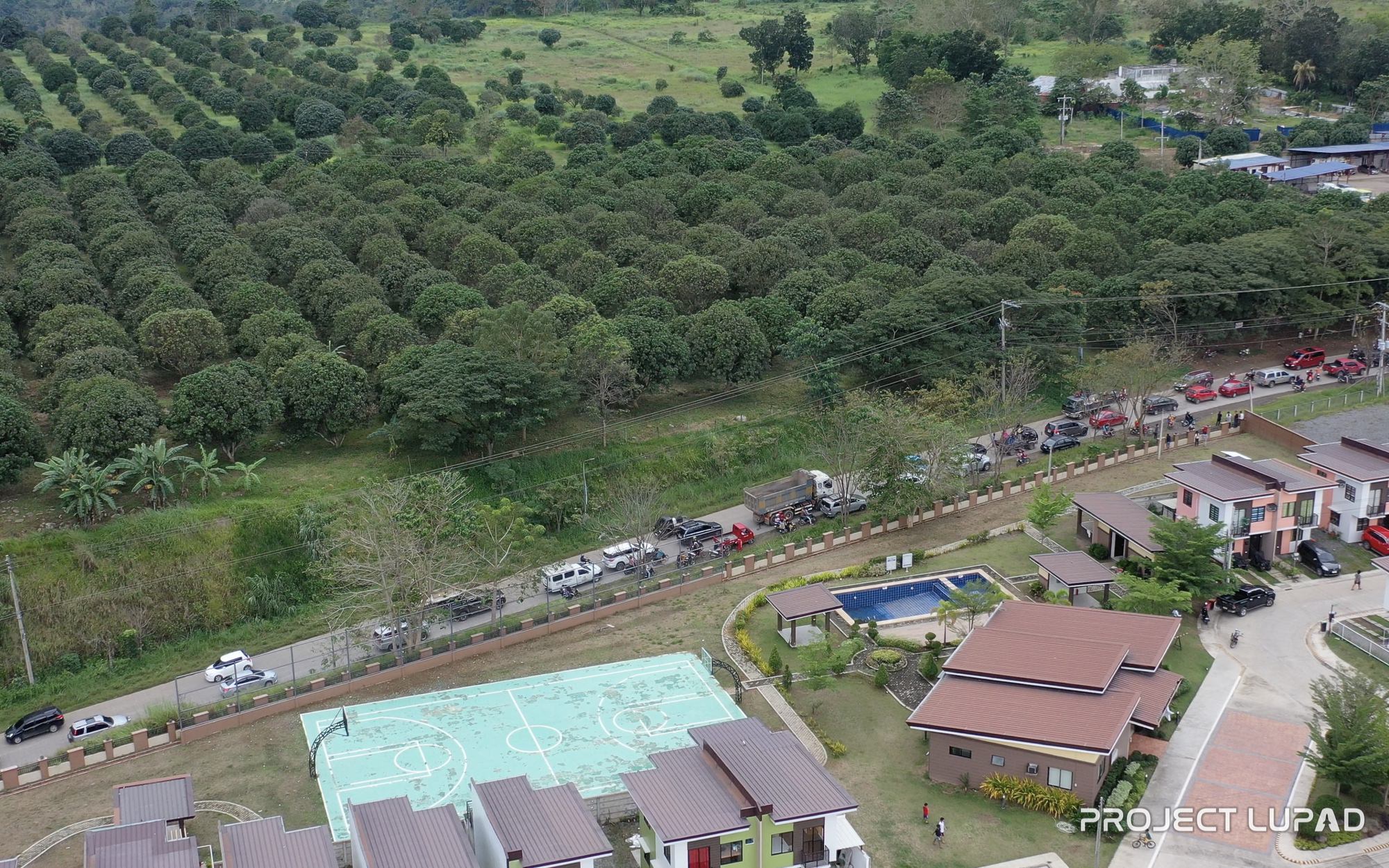 Traffic in Uptown CDO Upper Balulang Area Due to PDEA-10 Operation
