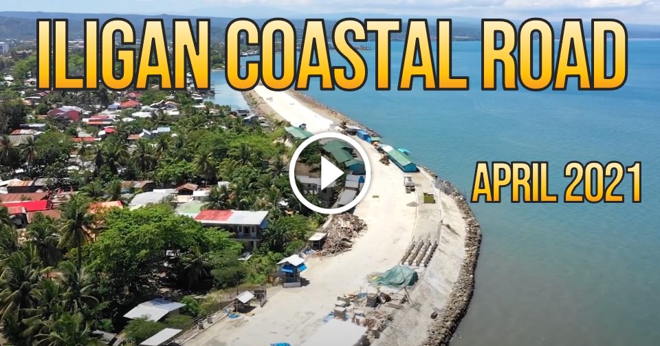Iligan Coastal Road Progress Update as of April 2021