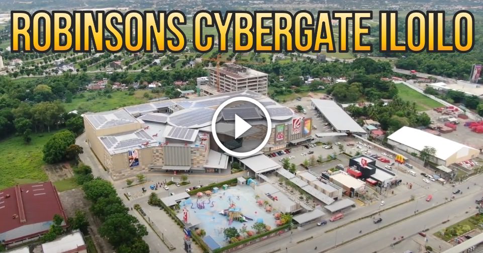 Robinson Cybergate Iloilo Tower 1 Aerial Update as of May 18, 2021