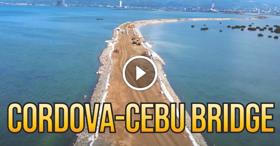 Cordova Causeway to Cebu CSCR Viaduct CCLEX Aerial Survey