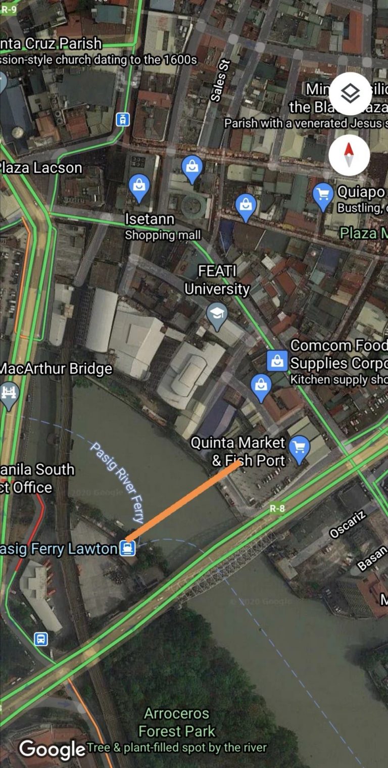 First Pedestrian Footbridge to Span the Pasig River as of June 2021