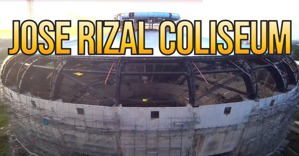 Jose Rizal Coliseum Aerial Update as of June 2021