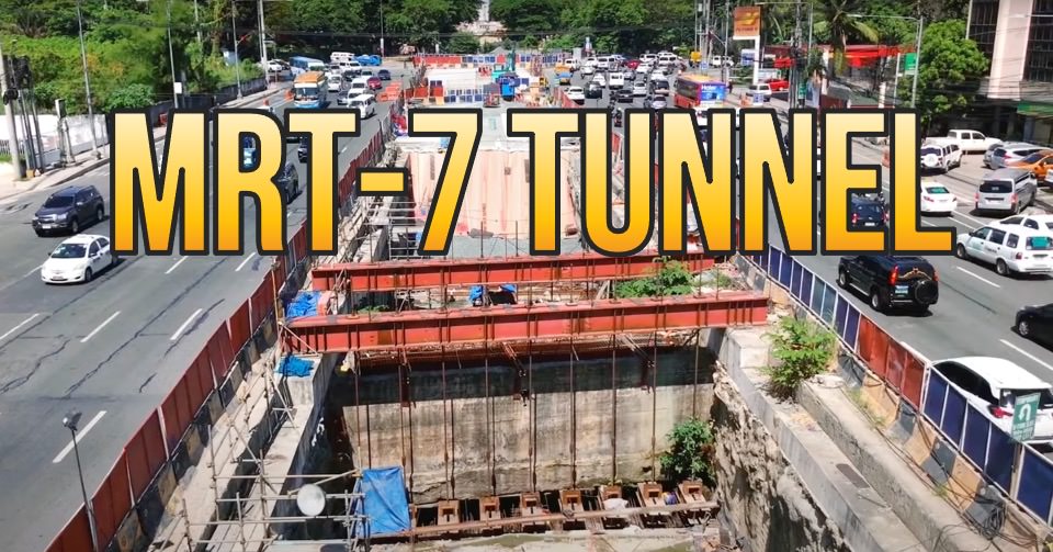 MRT-7 Tunnel Commonwealth Ave. Underground Station as of June 2021