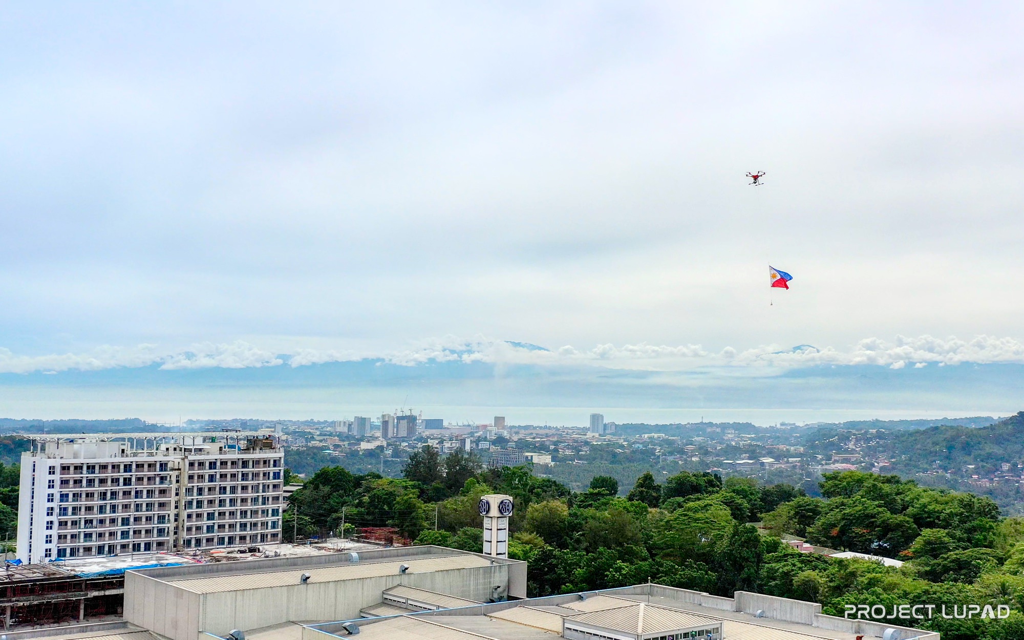 Drone Raise PH Flag to Commemorate the Independence Day