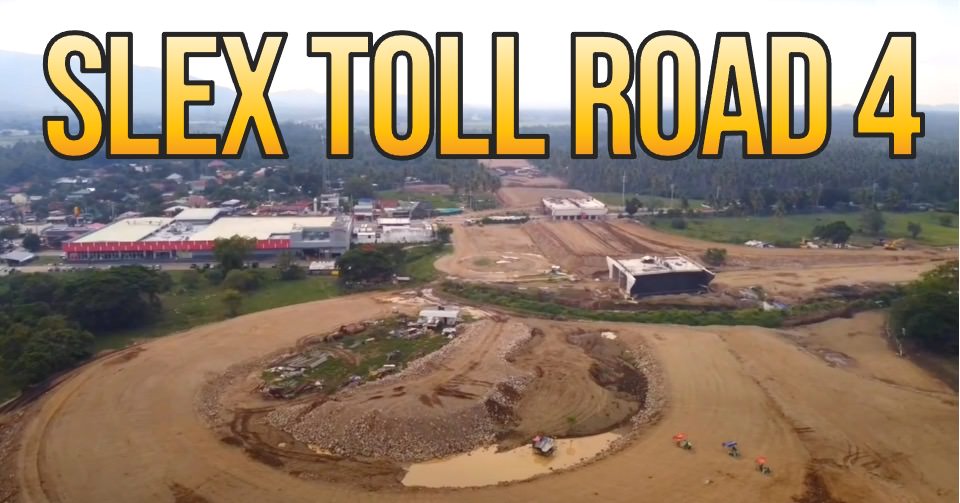 SLEX Toll Road 4 Tiaong Overpass Aerial Update as of June 2021