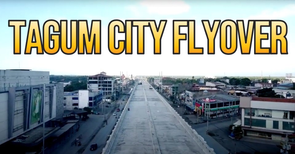 Tagum City Flyover Aerial Update; Opening in October 2021