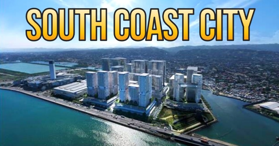 South Coast City an SM-Ayala Project in Cebu Latest Aerial Update