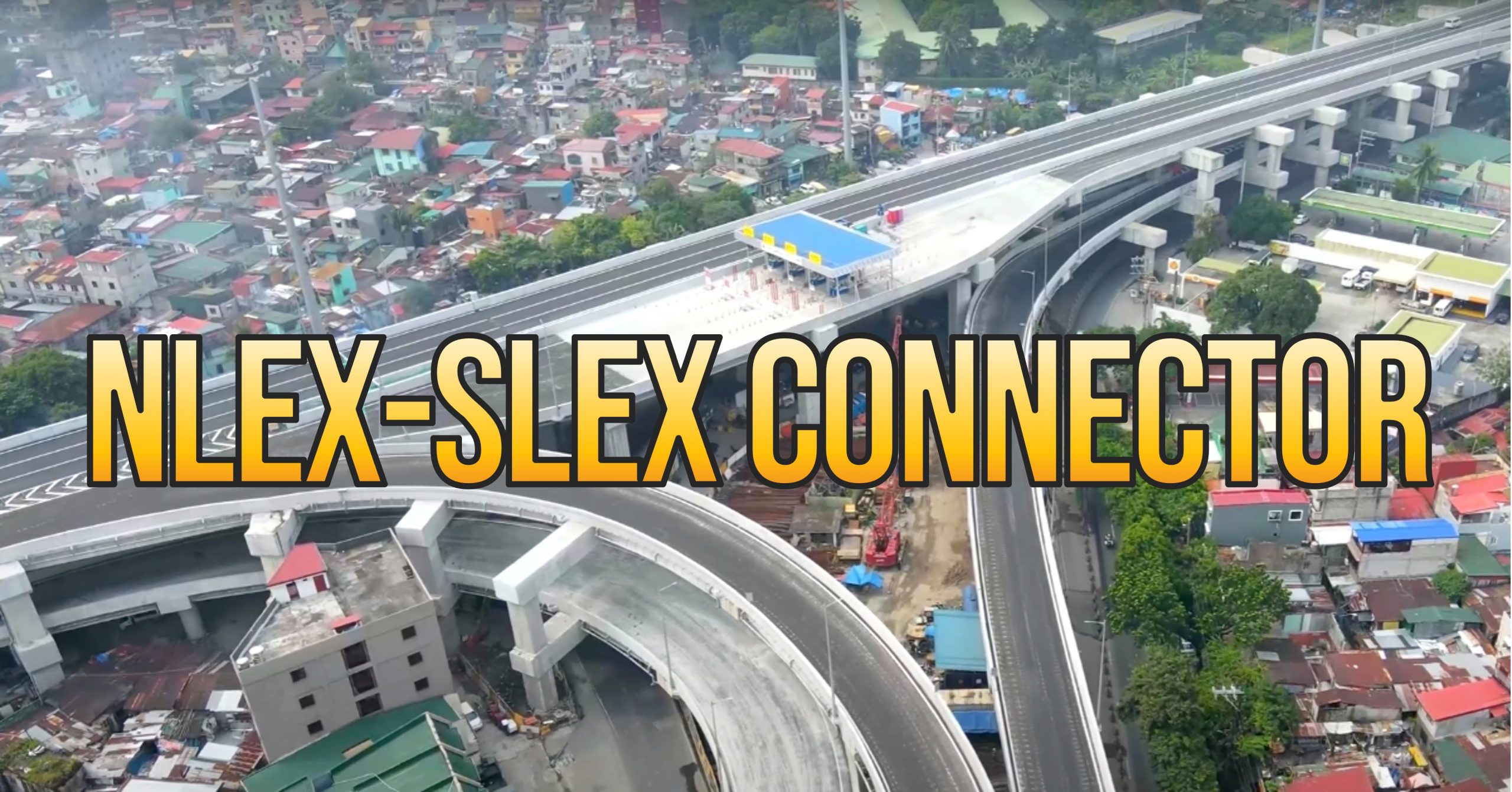 Aerial Survey of NLEX–SLEX Connector Road Project as of August 2021