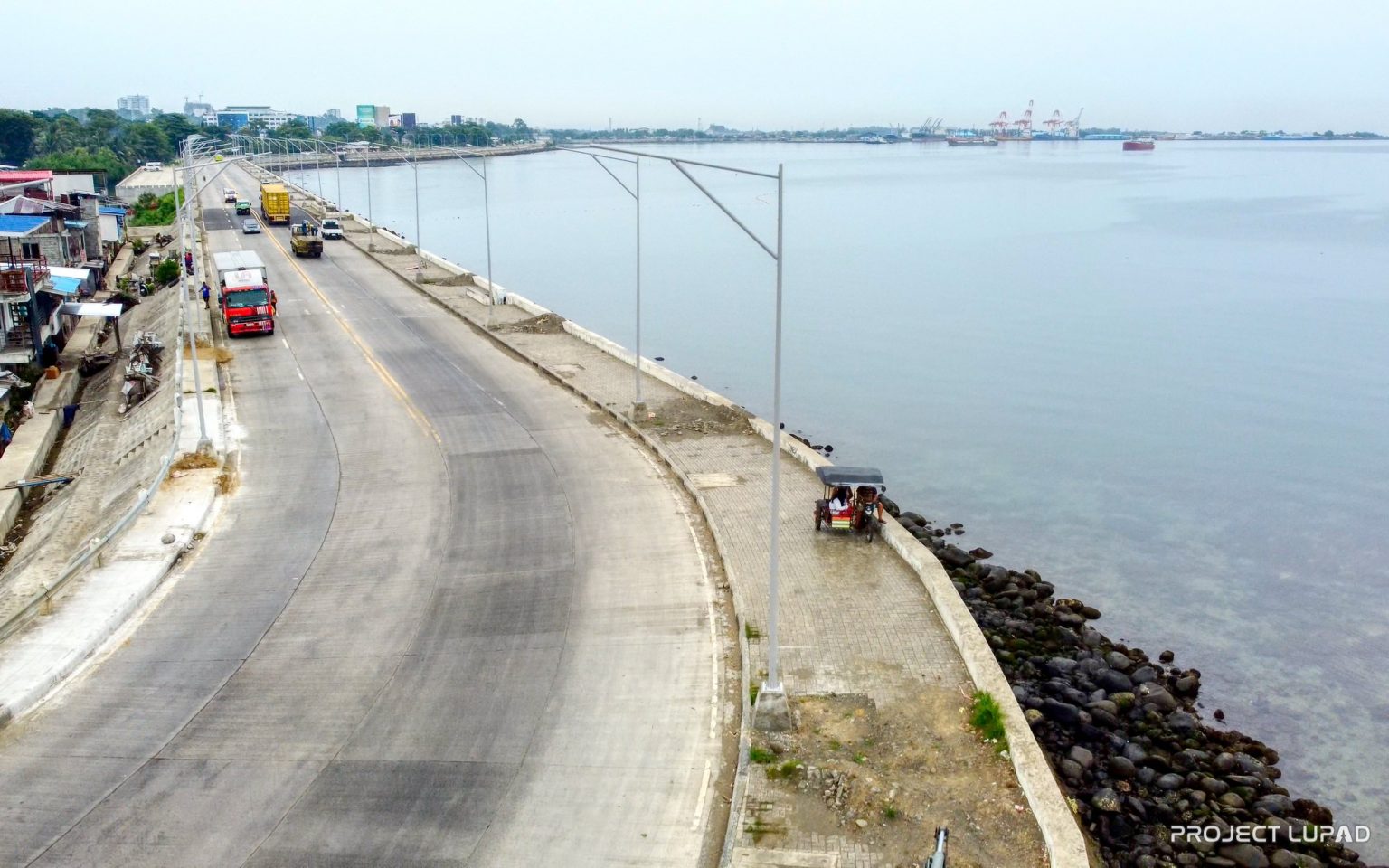 CDO Coastal Road New Street Lights as of August 2021
