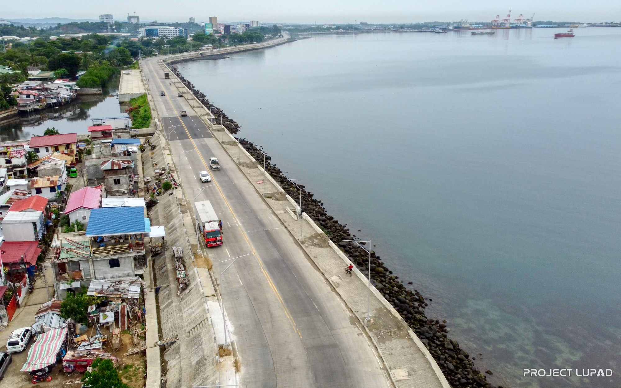 CDO Coastal Road New Street Lights as of August 2021