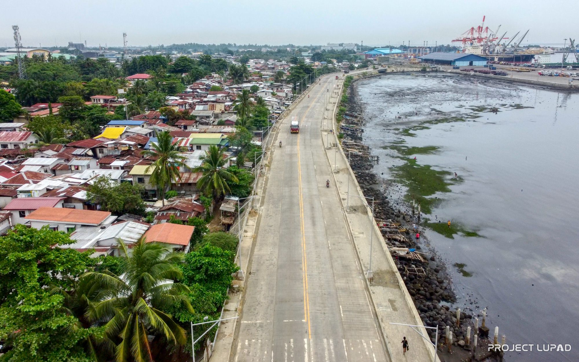CDO Coastal Road New Street Lights as of August 2021
