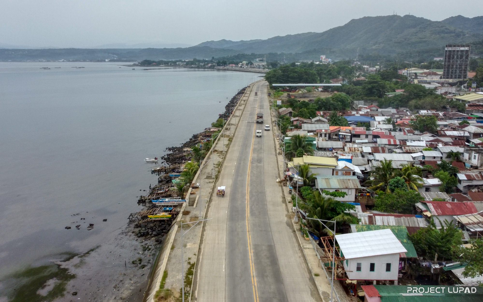 CDO Coastal Road New Street Lights as of August 2021