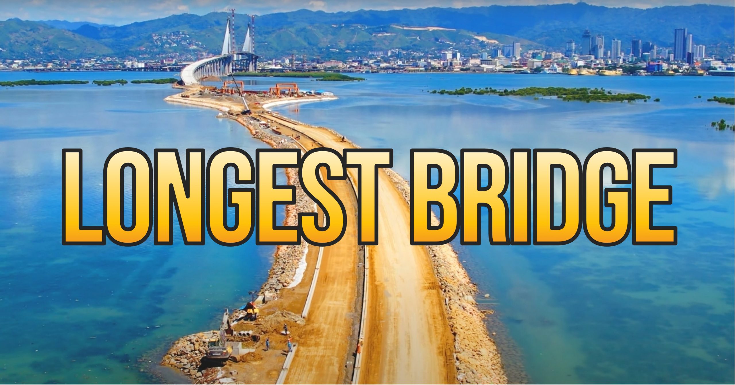 Cebu-Cordova Bridge Aerial Inspection as of August 12, 2021