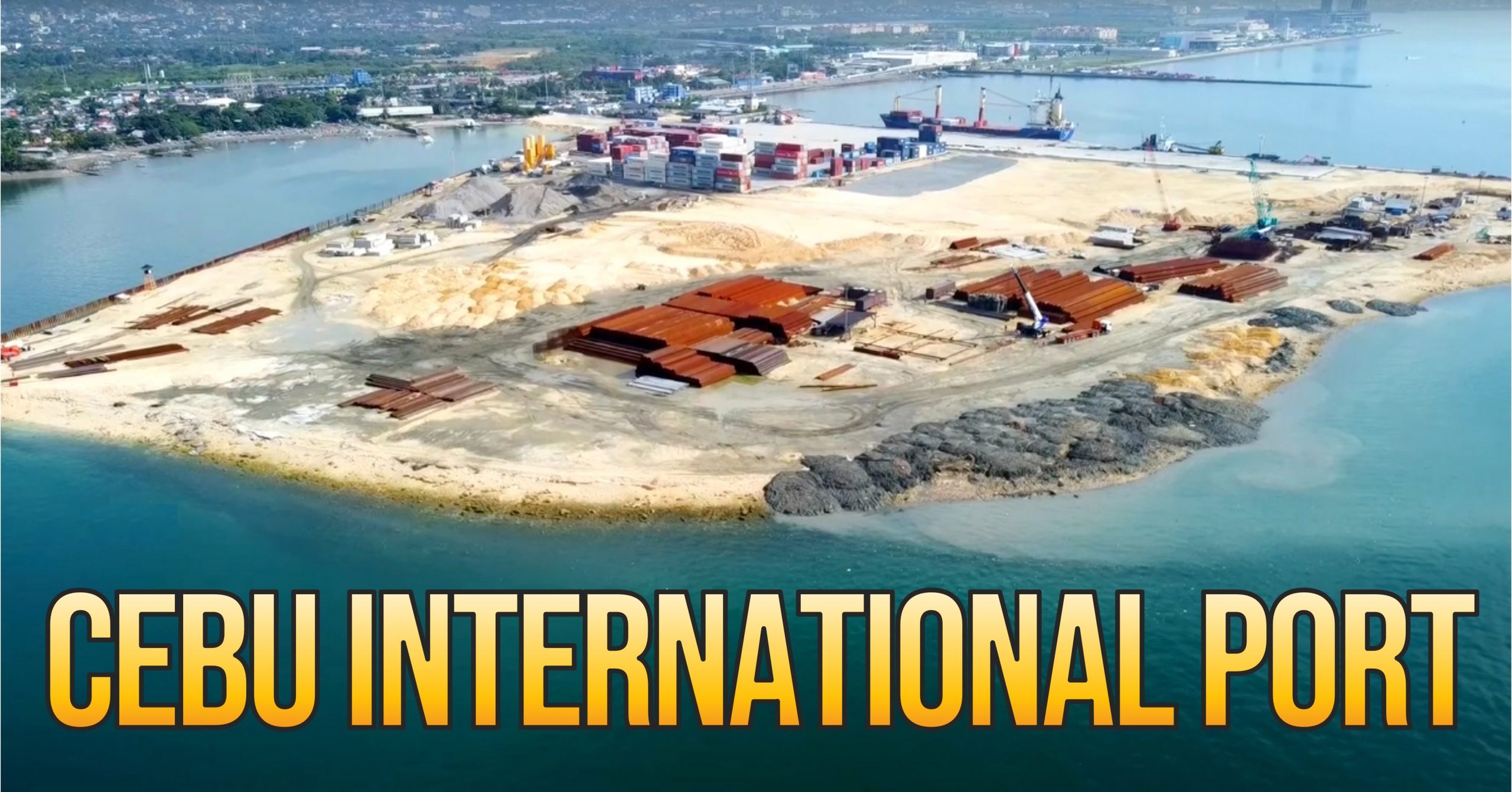Cebu South Harbor & Container Terminal Complex as of August 2021
