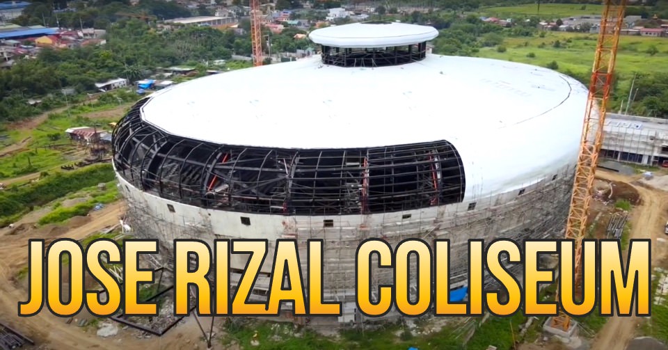 Jose Rizal Coliseum Aerial Update as of August 2021