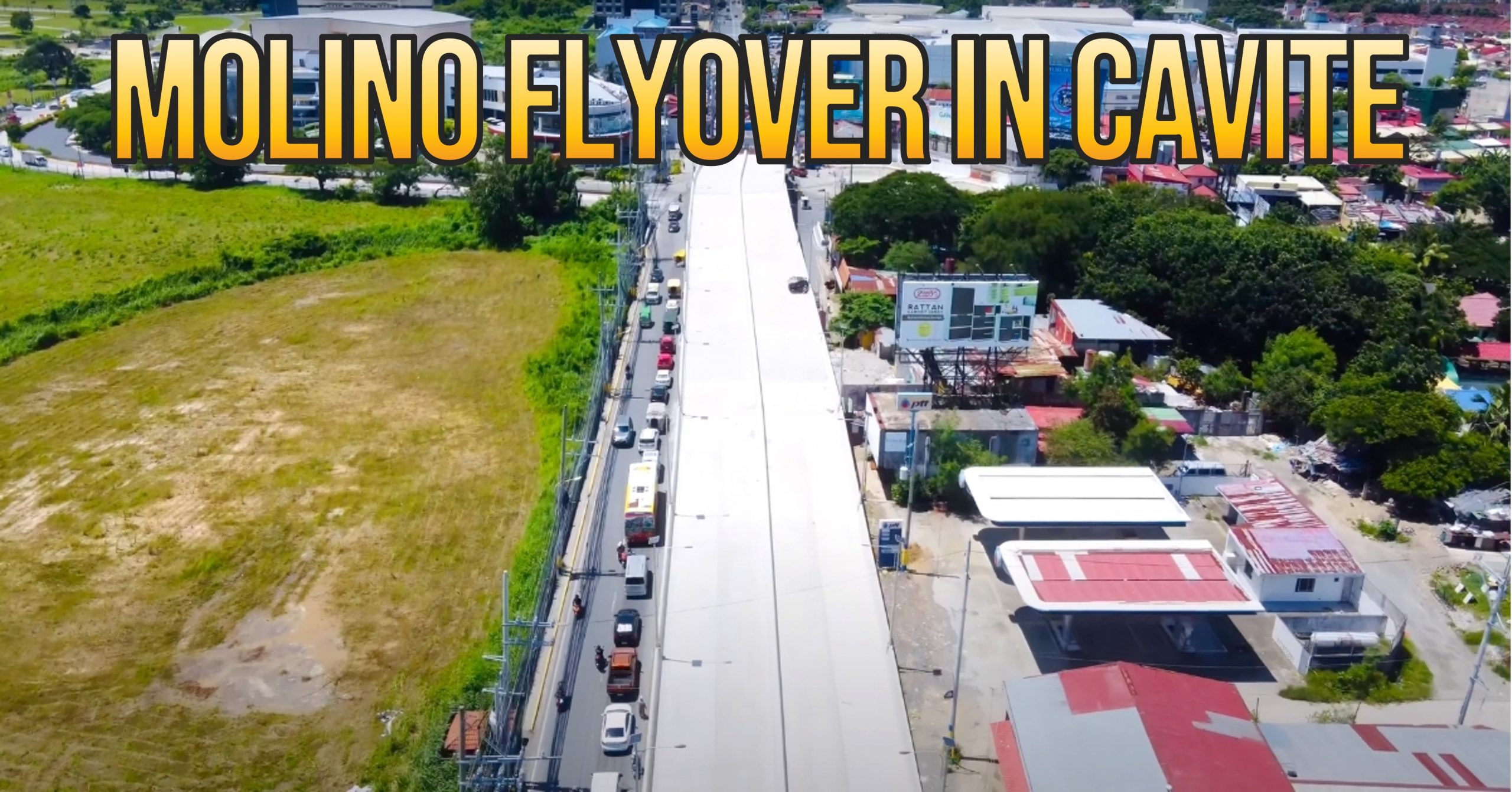 Molino Flyover in Cavite Progress Update as of August 2021