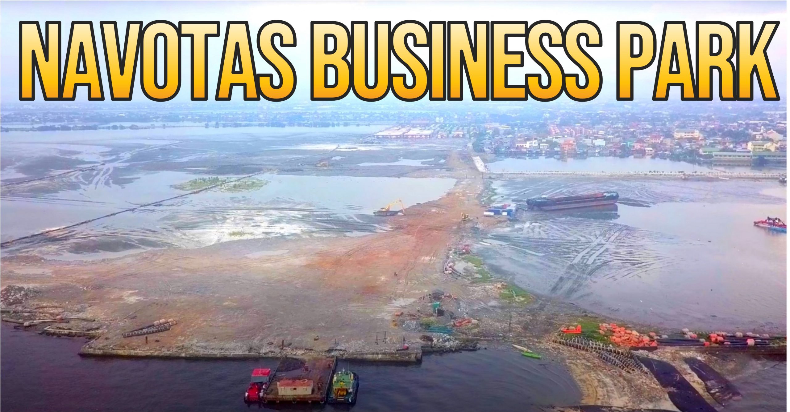 Navotas Coastal Bay Reclamation Project as of August 2021