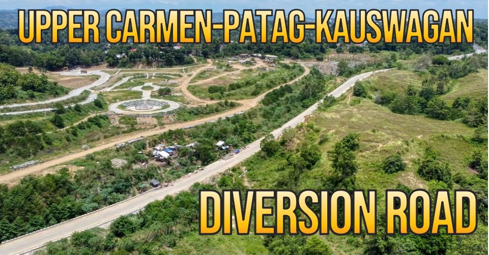 New Upper Carmen-Patag-Kauswagan Diversion Road as of August 2021