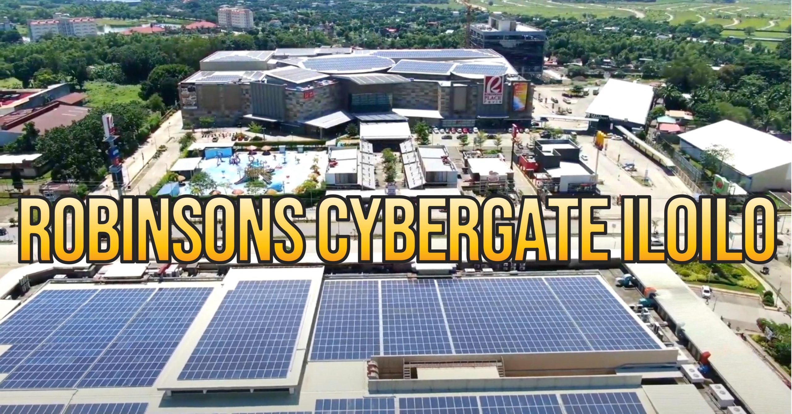 Robinsons Cybergate Iloilo Aerial Update as of August 2021