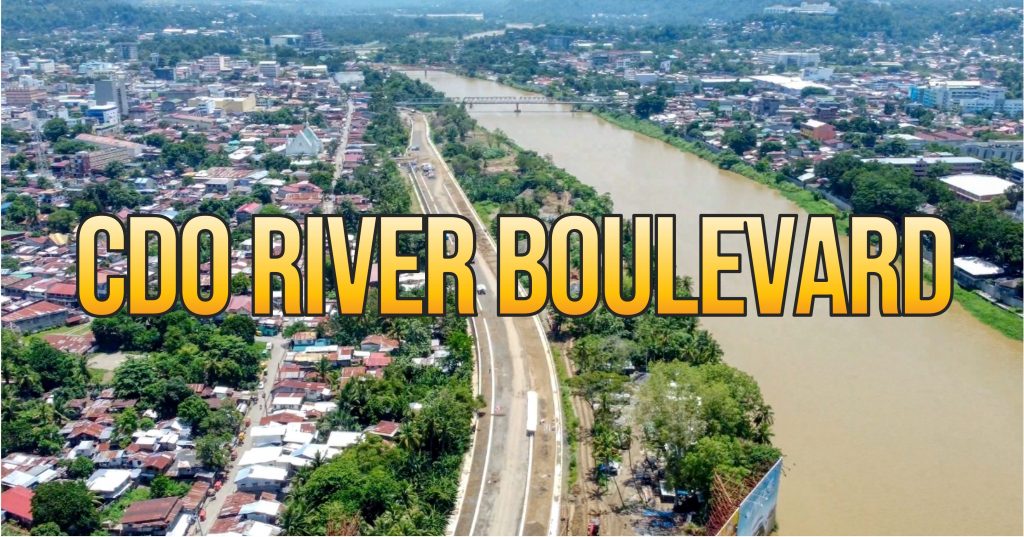 Cagayan de Oro River Boulevard as of September 2021