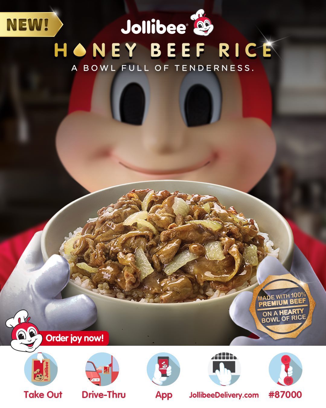 Jollibee's Honey Beef Rice Now Available in Visayas and Mindanao Stores