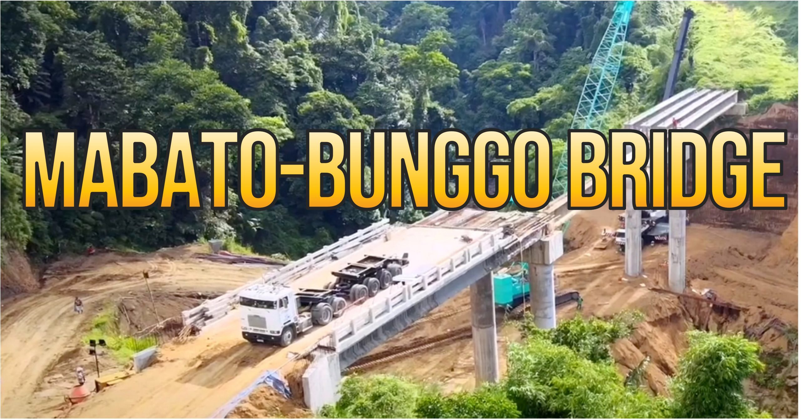 Mabato-Bunggo Bridge in Laguna Progress Update as of September 2021