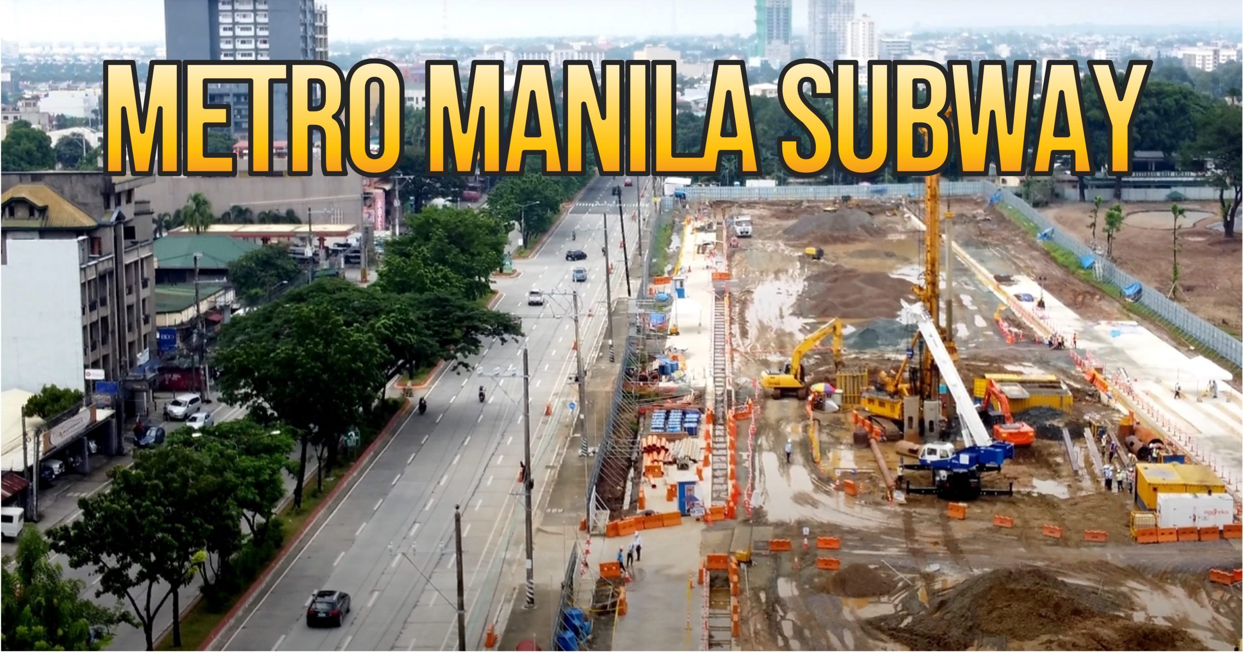 Metro Manila Subway North Avenue Station Update as of September 2021