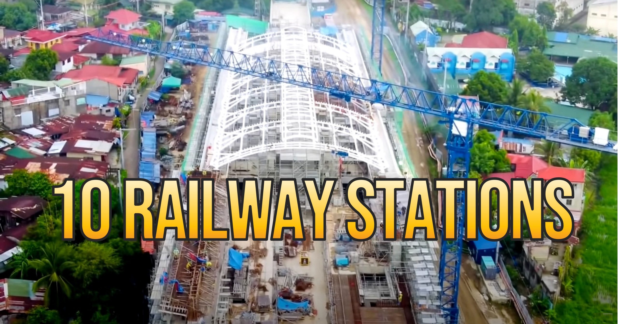 PNR NSCR Stations Aerial Update as of September 2021