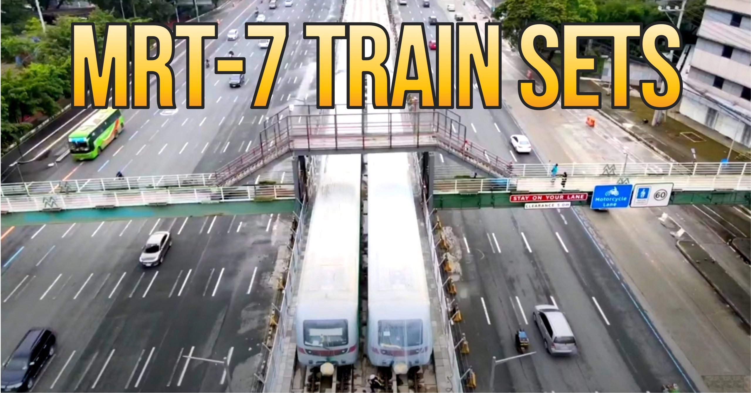 Two Train Sets from South Korea Now in MRT Line-7