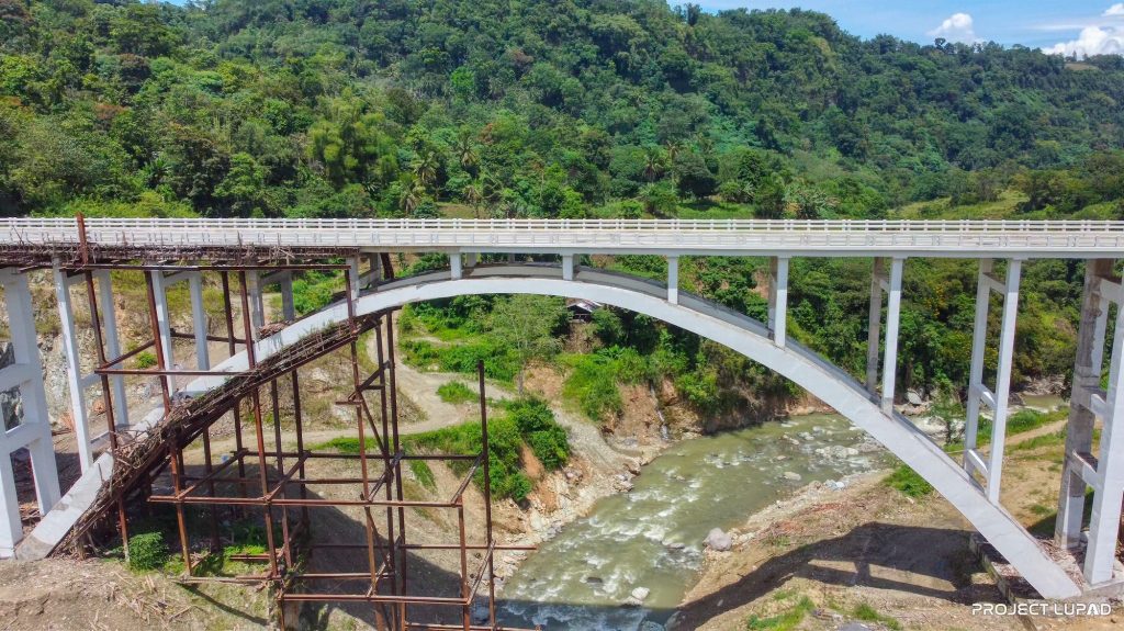 Mangima-Agusan Canyon Bypass Road as of October 2021
