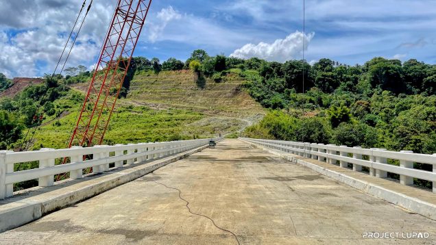 Mangima-Agusan Canyon Bypass Road as of October 2021