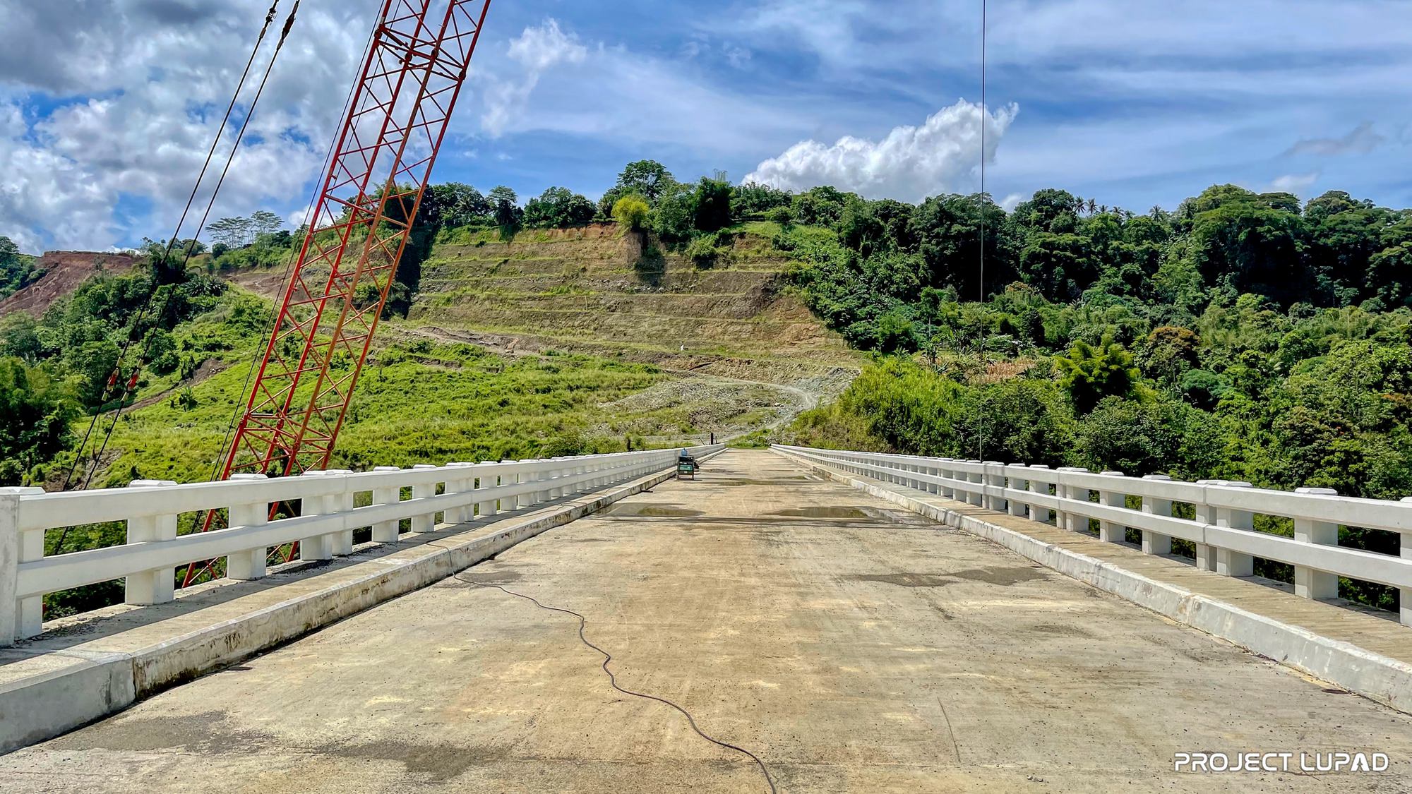 Mangima-Agusan Canyon Bypass Road as of October 2021