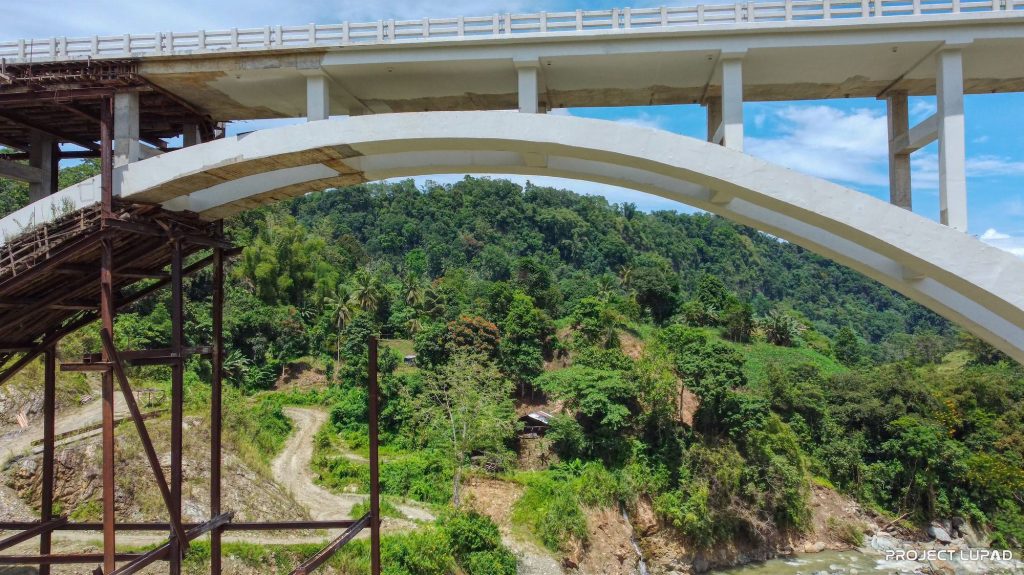Mangima-Agusan Canyon Bypass Road as of October 2021