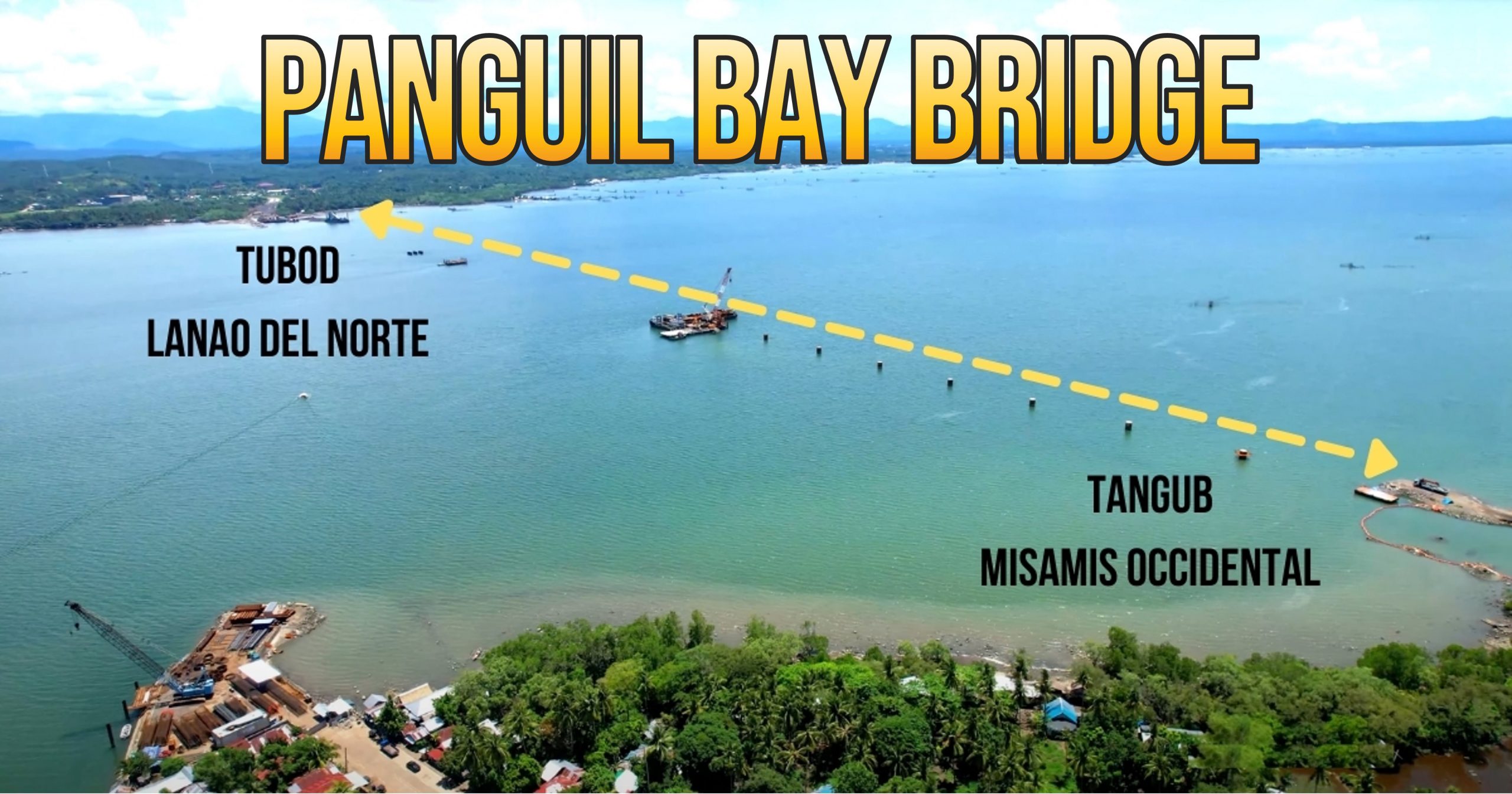 Panguil Bay Bridge Latest Aerial Inspection as of October 2021
